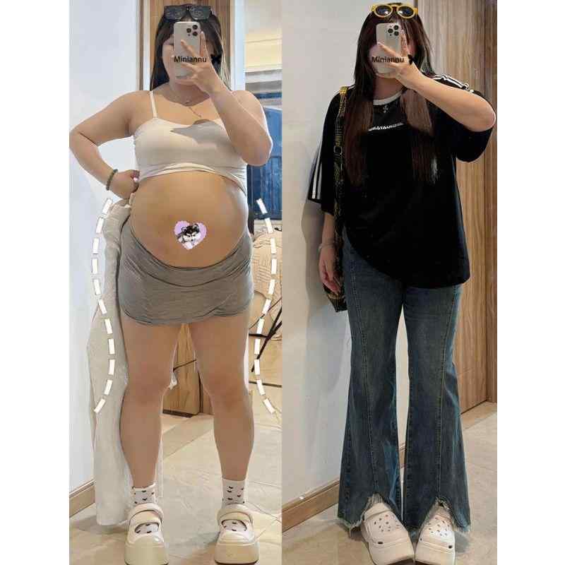・カテゴリ: デニムパンツ・素材: デニム、綿80%-90%・スタイル: スイート、フレッシュ・パンツ丈: フルレングス・ウエスト: ハイウエスト・厚さ: レギュラー・デザイン特徴: ユーズド加工・カラー展開: ブルー、ブラックショートパン...