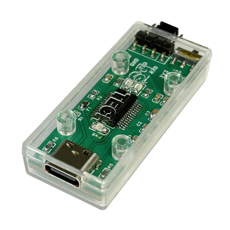 DSD TECH FTDIチップ搭載のUSBからTTL UARTアダプター（Arduino ESP32マイコン用）