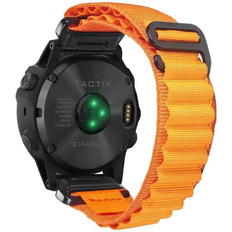 Torbollo ガーミンベルト ガーミンバンド Fēnix/Instinct/Tactix/Vivoactive/Approach/MARQ/Quatix/D2/Forerunner/Enduroシリーズ用 アップグレードされたコネクタ ...