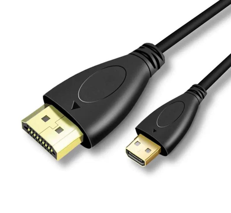 CamKoo 4K Micro HDMI変換HDMIケーブル6.6 FT、HDMI 2.0ケーブル、高速をサポート4K@60Hz2160p 1080p 18gbps 3D HDR、カメラ、ビデオカメラに適用【高速】高速HDMI 2.0ケーブ...