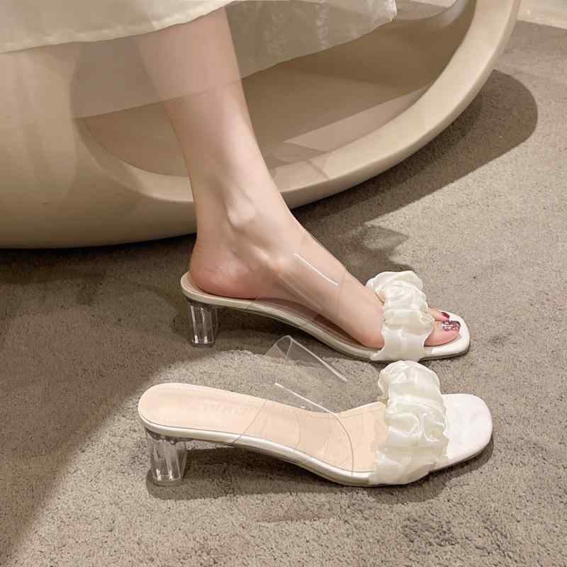 ・カラー展開: ホワイト（ヒール5cm）、アプリコット（ヒール5cm）、ホワイト（ヒール7cm）、アプリコット（ヒール7cm）、ホワイト（ヒール9cm）、アプリコット（ヒール9cm）・サイズ展開: 34、35、36、37、38、39、40、...