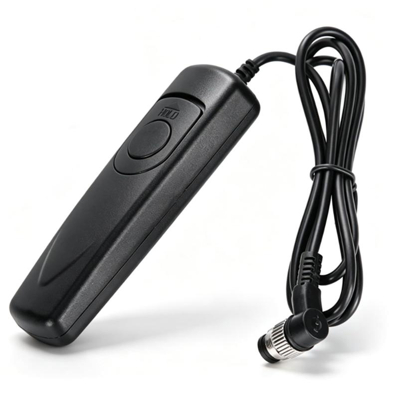 ニコンカメラ用シャッターリリースリモコンケーブルD100D200 D300 D300S D700 D800 D800E D810 D4 D3 D4S D3X D3S D1H D1X D2H D2XS F5 F6 F90 F90X F100シ...