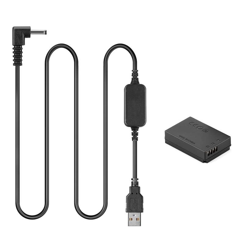 5V-8.4V USB電源アダプタ供給ACK-E12 + DR-E12 LP-E12仮想電池互換型番Canon EOS M M2 M10 M50 M100
