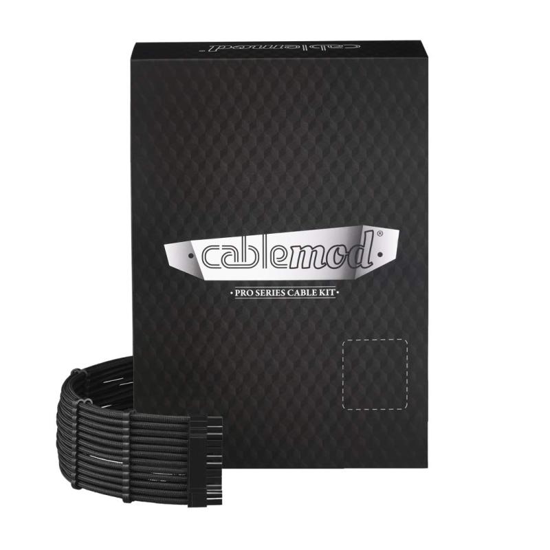 CableMod RT-Series Pro ModFlex Sleeved Cable Kit for ASUS and Seasonic (Black)太いワイヤーを採用し、より豊かな表情を実現クローズドケーブルコーム搭載済み高密度Mo...