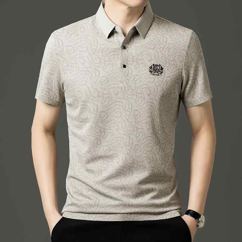 ・カテゴリ: POLOシャツ・スタイル: ベーシックカジュアル・袖丈: 半袖・シルエット: ルーズフィット・柄: 無地・加工: プリント、染色・生地の厚さ: 普通・主な素材: ポリエステル91%～95%・着用シーン: 日常・カラー展開: カ...
