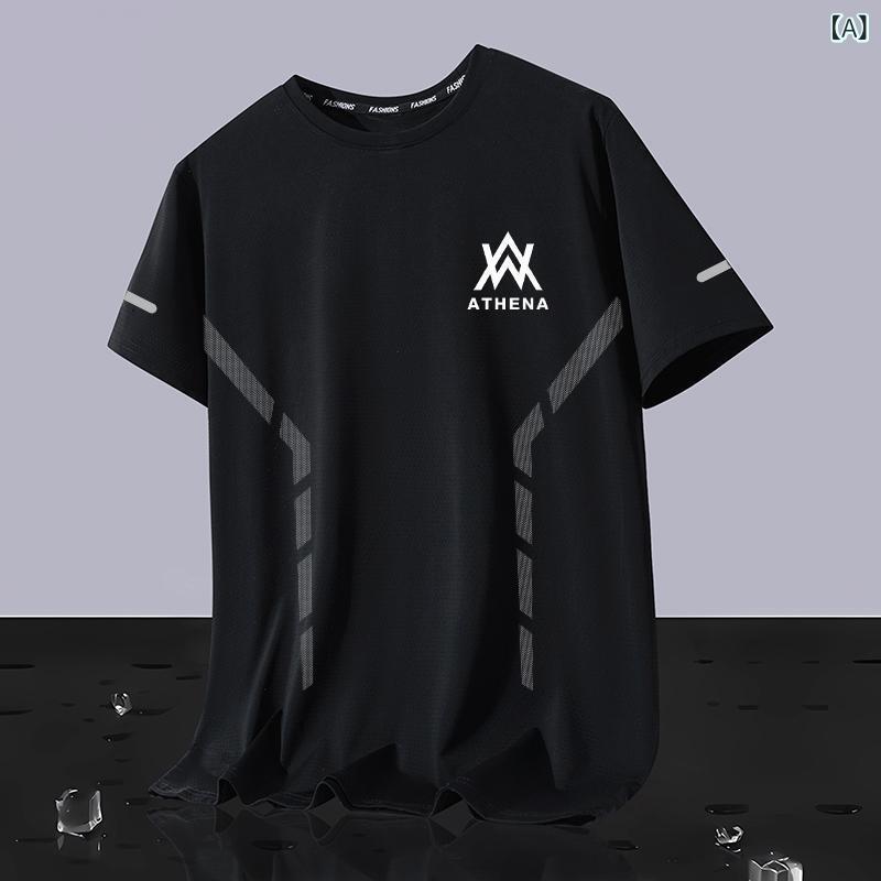 ・カテゴリ: Tシャツ・スタイル: カジュアル・主な素材: ポリエステル91%〜95%・ネックライン: クルーネック・袖丈: 半袖・シルエット: ルーズ・柄: アルファベット、ジオメトリック・デザイン詳細: プリント・加工: ノーアイロン加...