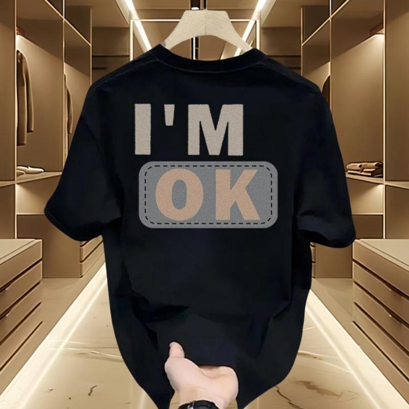 Tシャツ メンズ ストリート系 オーバーサイズ プリント クルーネック 綿 半袖 カットソー カジュアル デイリー 普段使い 通勤 通学 伸縮性 春夏 トップス おしゃれ シンプル 着回し力 柔らかい 肌触り良い・カテゴリ: Tシャツ・スタ...