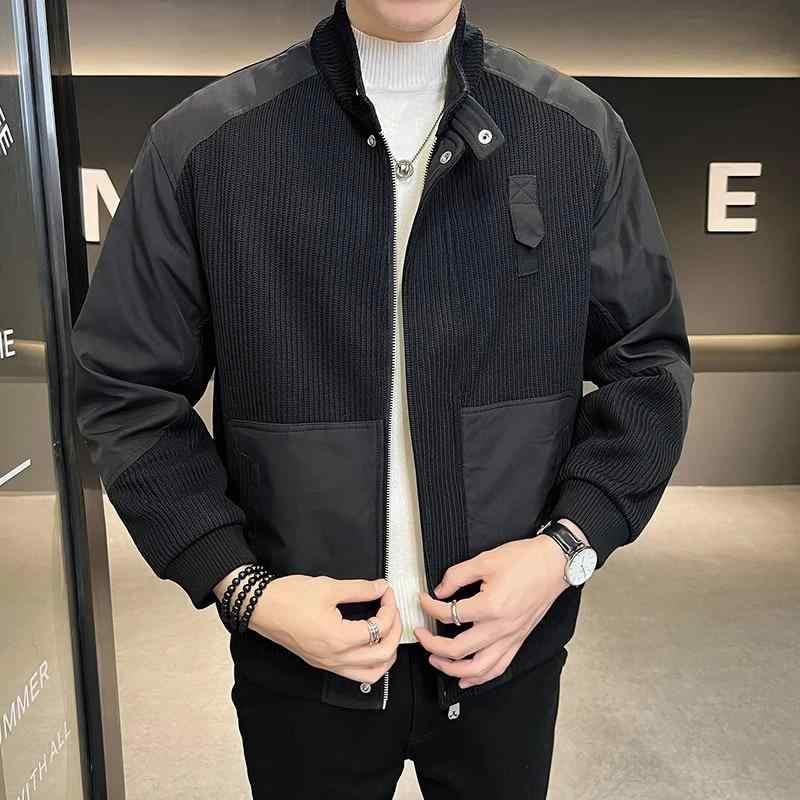 秋 ゆったり 突撃 服 立 襟 ジャケット カジュアル 高級 男性 モデル 外 着 ニット コート 2024新 製品素材機能: 防汚カテゴリー: ブランド: いいえ製品カテゴリー: ジャケット商品番号: J314スタイル: パンク淘宝網カテ...