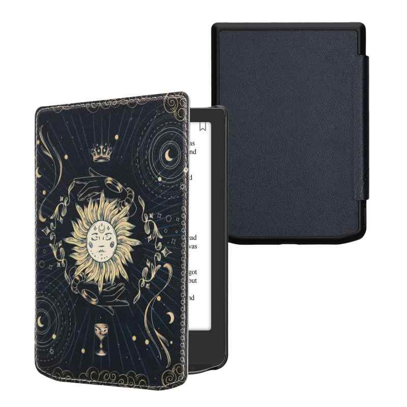 kwmobile カバー Pocketbook Verse/Verse Pro/Verse Color/Vivlio Light/Light HD対応 ケース - 電子書籍リーダー オートスリープ PUレザー マルチカラーぴったり: Poc...