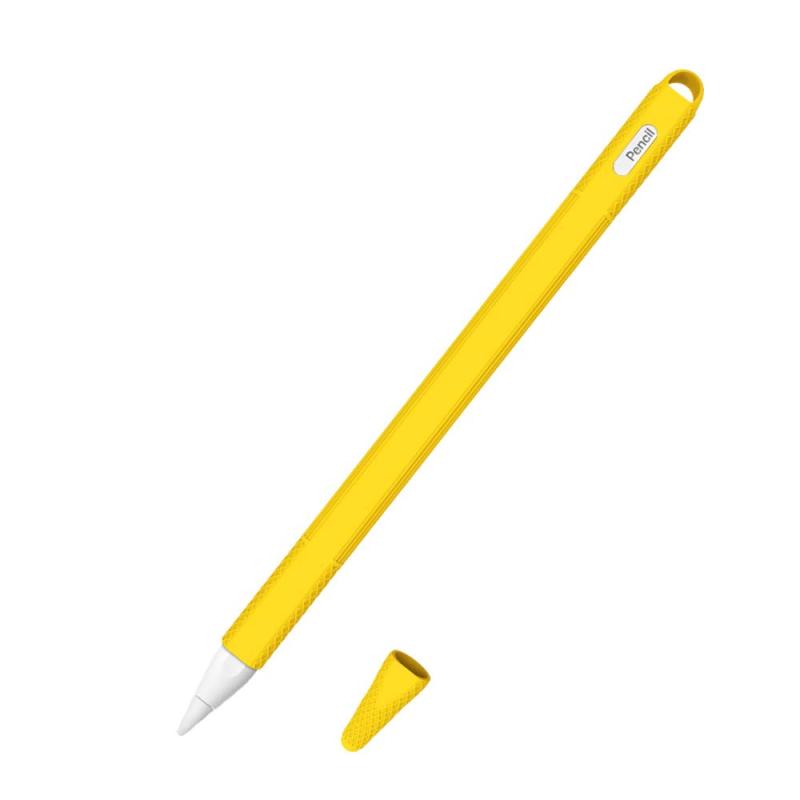 AWINNER Apple Pencil(第2世代) ケース 落下 傷つけ防止 apple ペンシル カバー シリコン製 充電時キャップの紛失を防ぐ Apple Pencil(第2世代) ホルダー 全面保護 iPad Pro 12.9 / ...