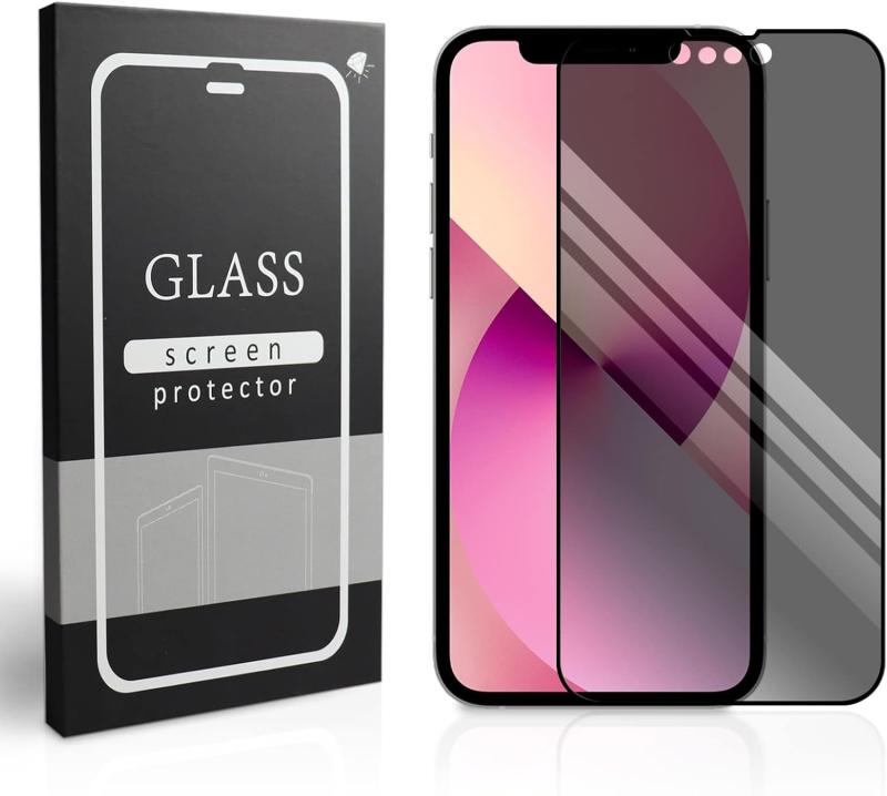 iPhone se4 覗き見防止ガラスフィルム 日本旭硝子製 硬度9H プライバシー保護 ラウンドエッジ高精度加工 気泡ゼロ 撥油性 貼付け簡単 指紋防止 飛散防止 キズ防止 衝撃吸収 疎水性(6.1インチ)iPhone se4 覗き見防止...