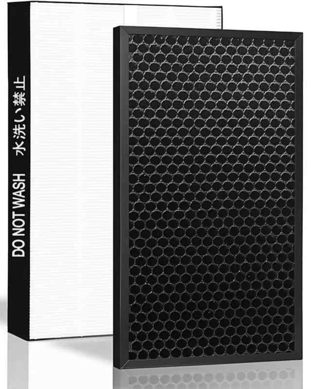 MRICH シャープ（SHARP）空気清浄機 FU-50 シリーズ 交換用フィルター 2点セット 集じんフィルター FZ-GK50HF 脱臭フィルター FZ-GK50DF 互換品 ペットの毛 煙 ホコリ 花粉対応 FU-S50/FU-H50...