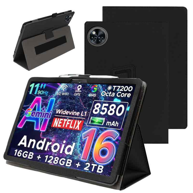 For DOOGEE U11/11 PRO/TECLAST P50 ケース【 2025 初登場】対応 Android15 11インチタブレット 全面保護カバー doogee u11/u11pro/teclast p50 カバー調節可能 Sh...