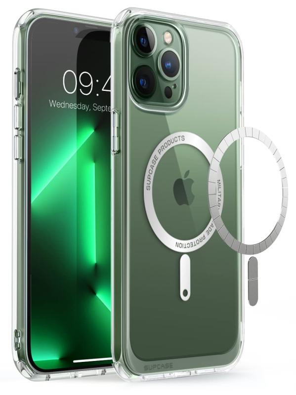 SUPCASE iPhone13Pro Max iPhone14Pro Max ケース 2021 2022 磁気ケース背面透明 MagSafe対応 クリアカバー 米軍MIL規格取得 衝撃吸収 カメラ保護 薄型 密着 UBMagシリーズ【対応...