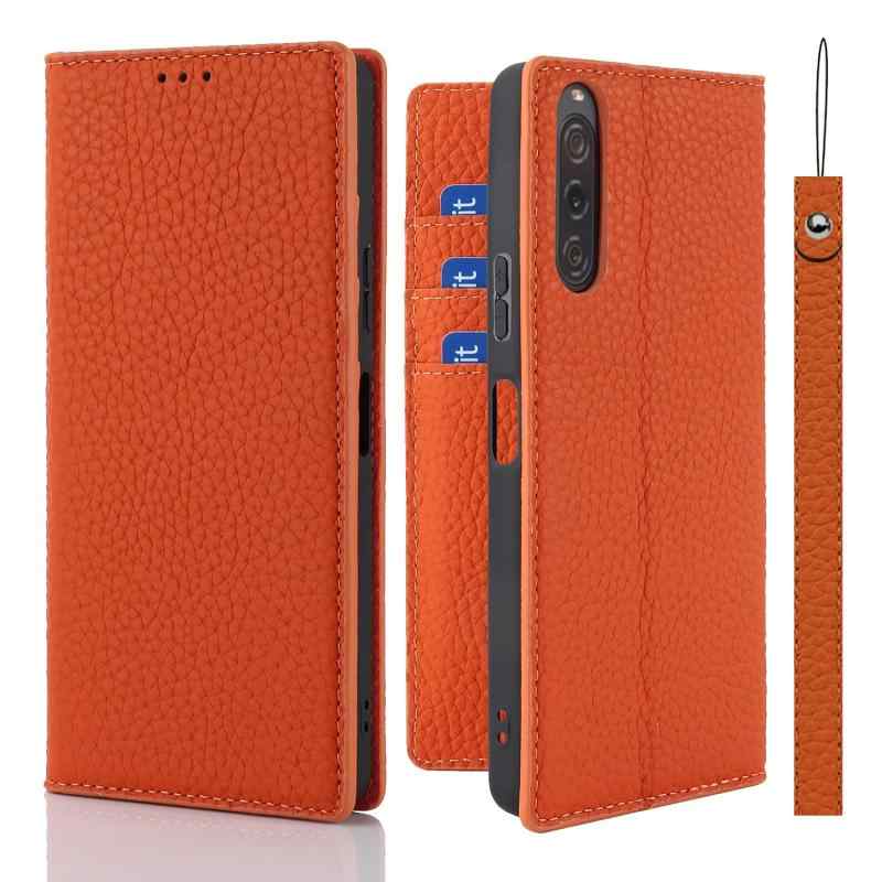 Litchi pattern case for Xperia 10 V