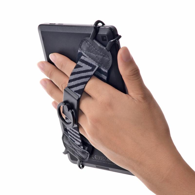 TFY ハンドストラップ 360℃回転金属製リングスタンド付きーー 対応 Kindle E-reader - Kindle HD 6" / Kindle Paperwhite/Kindle Voyage 対応ハンドストラップによっ...