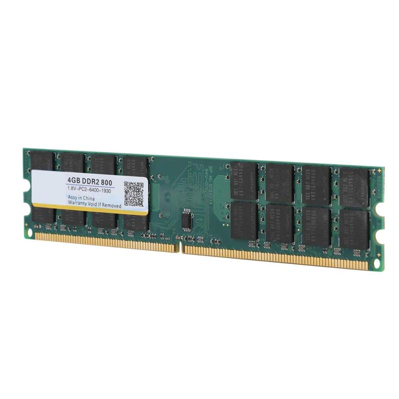 4GB DDR2 800MHZ PC2-6400デスクトップメモリ​​、1.8V 240ピンRAMメモリ、デスクトップコンピュータ用に設計され、マザーボード)4GB DDR2)と互換性がありますDDR2 PC2-6400デスクトップコンピュ...