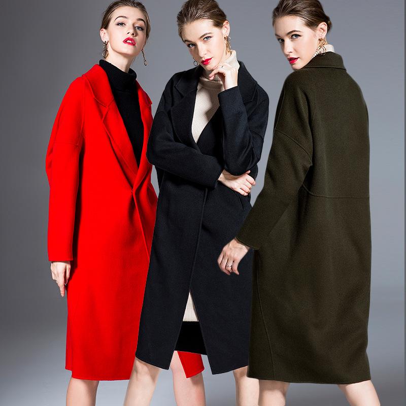 ・カテゴリ: 女式毛ねコート・主な素材: 羊毛90%以上95%未満、カシミヤ30%以下・柄: 無地・厚さ: 厚手・シルエット: ウエストシェイプ・着丈: ロング丈（約80cm超100cm以下）・襟型: テーラードカラー・袖丈: 長袖・クラフ...