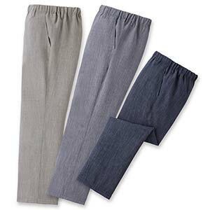 ほかのメンズ春夏アパレルはこちらから！日本製スコッチガード加工楽々パンツ3色組 サイズ 適応ウエスト ヒップ 股下60cm 股下65cm 股下70cm 総丈 股上 裾幅 総丈 股上 裾幅 総丈 股上 裾幅 M 76〜84 106 88 28...