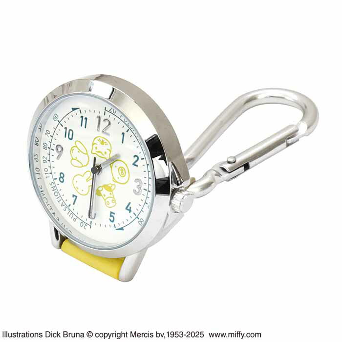 ほかのナースウォッチ はこちらから！文字盤サイドメモリで、20回の脈拍を取ることで約1分間の脈拍を簡易的に知ることができる目盛付きです。カラビナが付くことで往診の際のバッグに取り付けたり、ワゴンに取り付けたり、パンツのベルトホルダー等にも取...