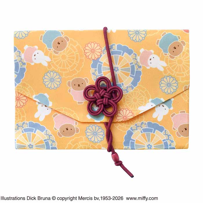 MIFFY GOSHUIN POUCH 大切な一冊を、ミッフィーと伝統柄で包み込む。 参拝の所作まで、美しく。 「カバンの中で御朱印帳の角が擦れてしまう」「神社やお寺で取り出すとき、もっとスマートに振る舞いたい」そんな悩みをお持ちではありま...