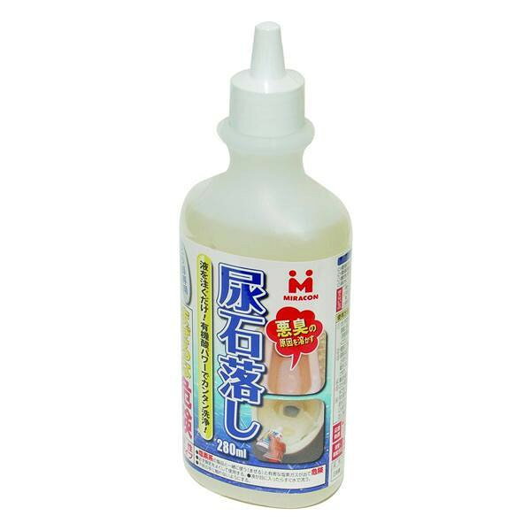 ほかのトイレ掃除グッズはこちらから！fk094igrjs液を注ぐだけ!有機酸パワーで簡単洗浄できます。●特徴・便器内のこびり付いた尿石を有機酸が溶解し、悪臭の元を一掃します。・便器側面の液ダレする部分には湿布効果で落します。・酸性洗浄液のミ...