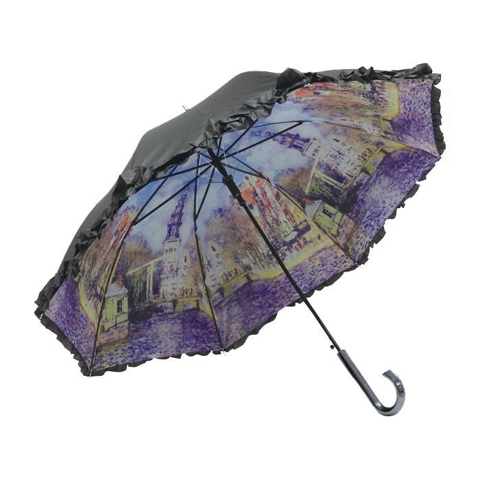 メーカー直送のため送料無料対象外です。代引き・同梱はご利用になれません。同時に他の商品をご注文の場合は別途送料が発生いたしますので、あらかじめご承知おきください。ほかの名画ジャンプ傘はこちらから！fk094igrjsフリルが大人かわいいジャ...