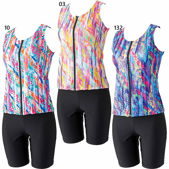 M L LL 3L 03(ピンク) 10(ブルー) 132(パープル) レディース水着 プール 水泳練習 おしゃれ オシャレ かわいい 女性用 ウィメンズ LADY WOMEN 最安値に挑戦！footmark　フットマークってどんなブランド...