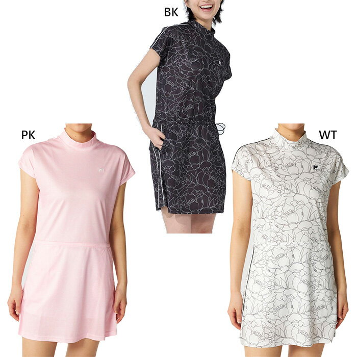 M L LL BK(ブラック) PK(ピンク) WT(ホワイト) レディースシャツ レディースアウター おしゃれ オシャレ かわいい 女性用 ウィメンズ LADY WOMEN FILA GOLF 最安値に挑戦！FILA GOLF　フィラ ゴ...