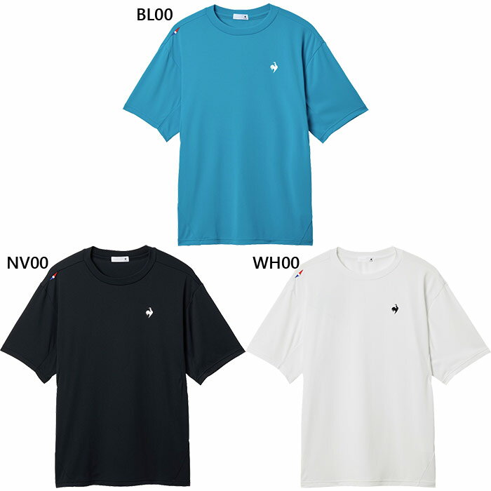 S M O XO BL00(ブルー) NV00(ネイビー) WH00(ホワイト) 大きいサイズ おしゃれ オシャレ かっこいい メンズ半袖シャツ メンズトップス 男性用 MEN le coq sportif 最安値に挑戦！le coq sp...