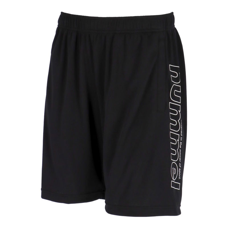 左脇にグラフィックを配置したシンプルで汎用性の高い膝上丈のハーフパンツ。 ウエストを折り返すとシーズングラフィックが見える遊び心のある仕様。 両サイドポケット付き。 対象：メンズ・ユニセックス 素材：ポリエステル100% 仕様その他：●サイ...