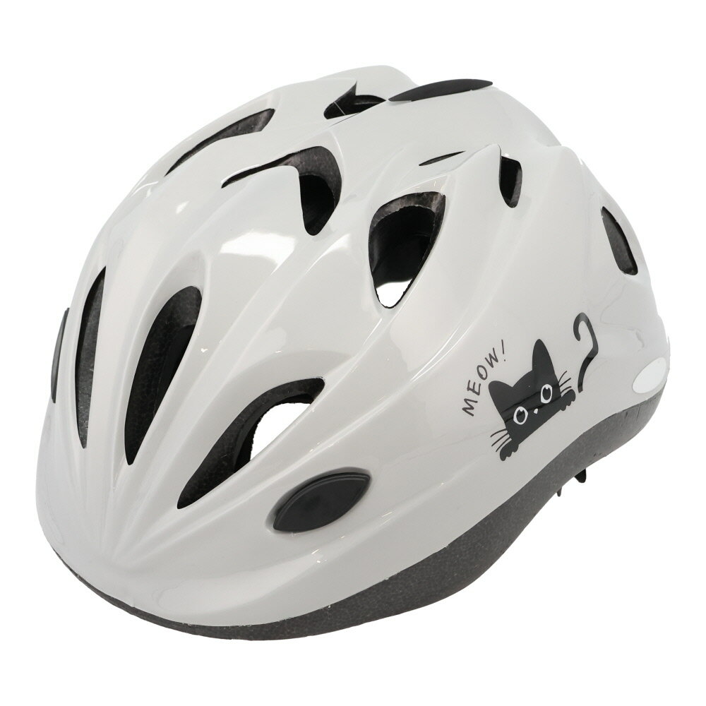 仕様 重量: (約)250g 商品サイズ(mm): 幅435×奥行580×高さ34 規格: S（48−52cm）キャットGR 品番: 88742 色柄: キャットGR 特長 自転車用ヘルメット 安心のSGマーク付き JANコード 49732...