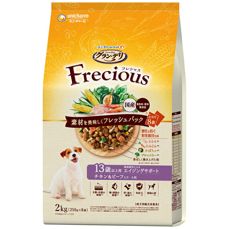 仕様 規格: 2kg 特長 できたて鮮度の香りと素材の美味しさが実感できる国産プレミアムドッグフードです。 JANコード 4520699622896