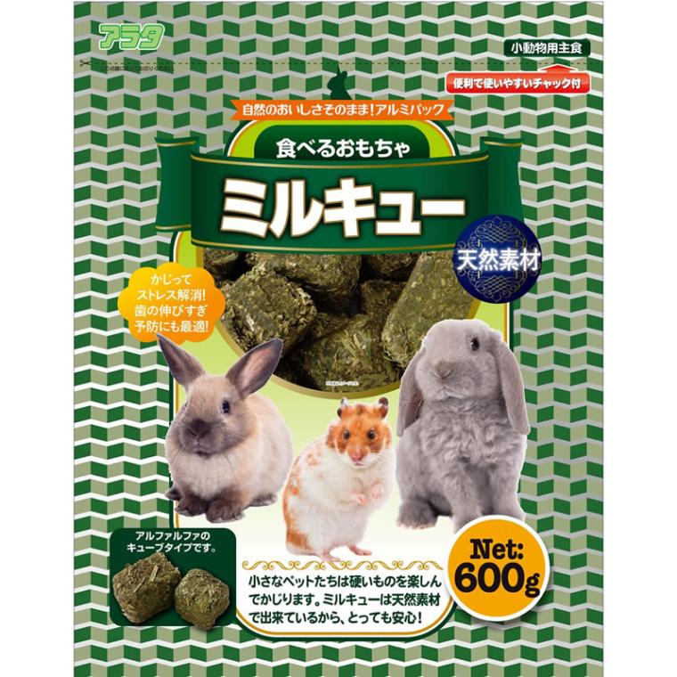 特長 素材はアルファルファだけ！牧草を硬く仕上げました。おやつ、ごほうびの他、かじり木がわりにも！！ JANコード 4532243000616