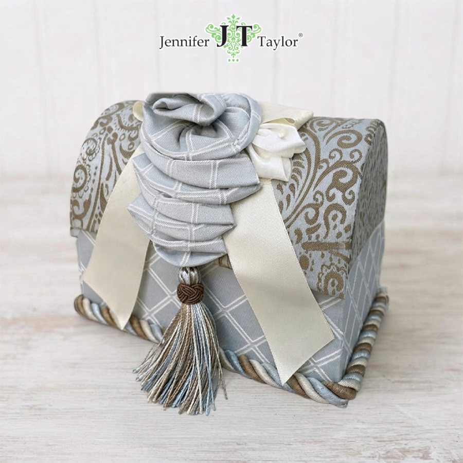 商品名 ジェニファーテイラー トランク BOX ボックス 小物入れ 収納 高級 エステ ネイル Swanson Jennifer Taylor 32251BX 即日発送 サイズ(cm) 18X13.5X13.5H 材質 芯材/厚紙　表面/布...