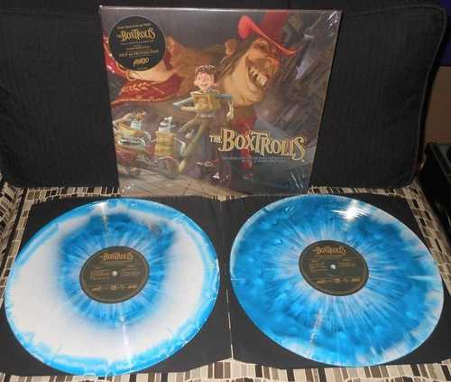 The Boxtrolls Original Soundtrack 2xLP Blue and Cream colored vinyl Mondo商品について状態：新品、未使用、未開封、未損傷の商品（ハンドメイド商品を含む）。出品者の…状態...