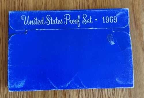 ??1969 S US Mint Original Package Proof Coin Set 40% Silver Kennedy Half Dollar商品について出品者注記：この商品は、オリジナルの政府包装で密封された米国造幣局プル...