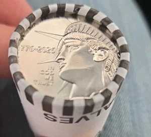 America 250 Enduring Liberty Half Dollar 1776?2026 Uncirc. $10 Roll D MINT商品について流通品／未使用品　未使用品額面　50セント発行年　2026年発行形態　通常貨幣造...
