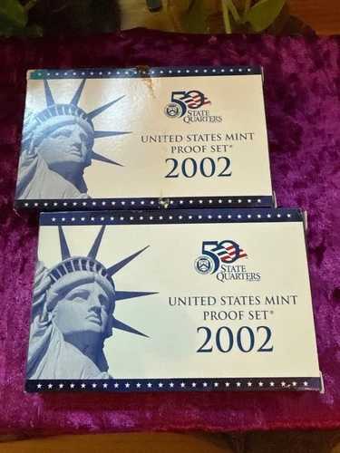 2 Bundle 2002 US Mint 10 Coin Proof Set COA商品について出品者注記：コインは未使用品です。原産国：アメリカ合衆国流通/未使用：未使用発行年：2002年刻印タイプ：プルーフ認証機関：アメリカ合衆国造幣...