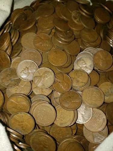 Bag Of 100 Lincoln Wheat Cents Possible Dates Of 1909-1958 With PDS Mints .66LBS商品について材質：銅色：BN（黒色）発行形態：通常貨幣純度：0.95グレード：未...