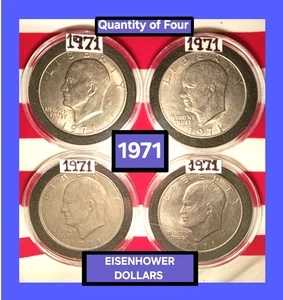 ? (4) 1971 P EISENHOWER DOLLARS | LOT | AU | 50C| ENCAPSULATED ??商品について出品者注記：未使用品（AU）材質：銀メッキ鑑定番号：なし発行形態：通常貨幣純度：銀メッキグレード：...