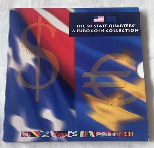 STATE QUARTERS & EURO COIN COLLECTION (5 STATE QTRS. & 12 EURO COINS) U.S. MINT商品について流通/未使用：未使用鑑定：未鑑定原産国：アメリカ合衆国注意事項以下の注...
