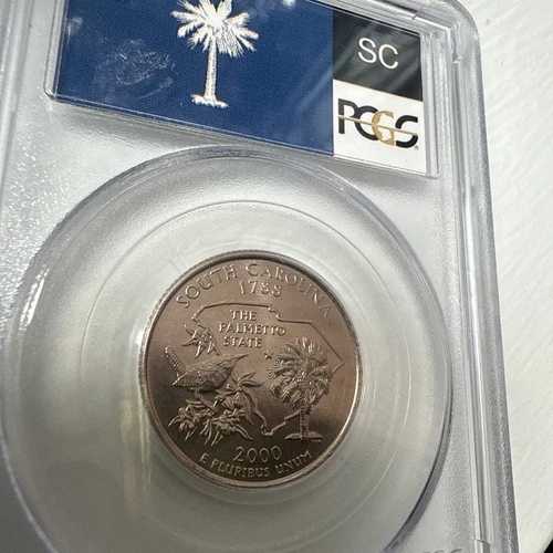 2000 D South Carolina State Quarter PCGS MS67 25 Cent Coin商品について原産国：アメリカ合衆国流通/未使用：未使用額面：25セントコインの種類：州別25セント硬貨発行年：2000年鋳造...