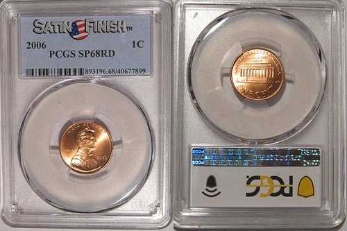 2006 P Lincoln Cent 1c PCGS SP68RD Satin Finish商品について流通/未使用：未使用額面：スモールセント発行年：2006年色：RD表面仕上げ：サテン仕上げ造幣局：フィラデルフィアグレード：SP 68...