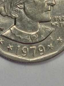 1979 Susan B. Anthony Dollar, Wide Rim (Near Date), Philadelphia Mint AU Cond商品について原産国：アメリカ合衆国流通/未使用：流通額面：1ドルコイン：スーザン・B・...
