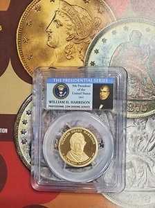 2009-S PCGS PR69DCAM William Henry Harrison Proof Presidential Dollar CJ7商品について出品者注記 2009-S PCGS PR69DCAM ウィリアム・ヘンリー・ハリソ...