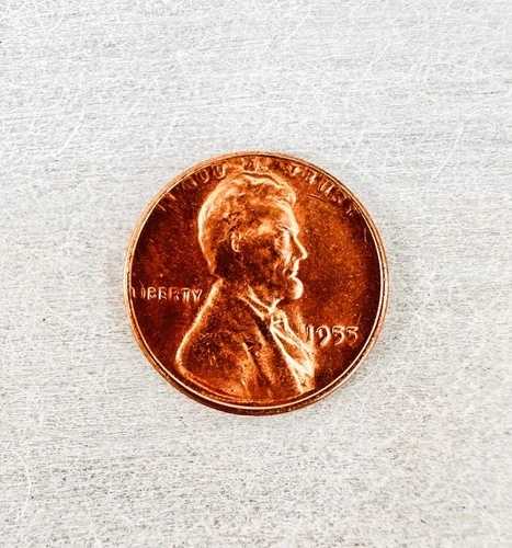 1955 Lincoln Wheat No Mint Mark Red L in the Rim Blurred E Pluribus Unam ~ RARE!商品について出品者メモ：赤銅製。軽度の使用感あり。縁に「L」、e pluribu...