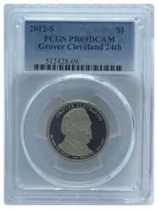 2012-S PCGS PR69DCAM Grover Cleveland 24th Dollar Faded Label商品について鑑定機関：PCGS流通/未使用：未使用発行年：2012年額面：1ドル刻印タイプ：プルーフグレード：PR69...