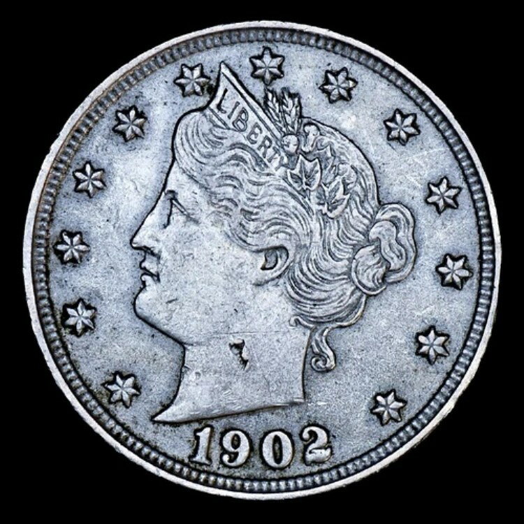 1902 LIBERTY V NICKEL ? AU ALMOST UNCIRCULATED ? 5C UNC SCARCE L@@K ?TRUSTED?商品について製造国/地域：アメリカ合衆国コイン：リバティ認証：未認証鋳造タイプ：ビジネ...