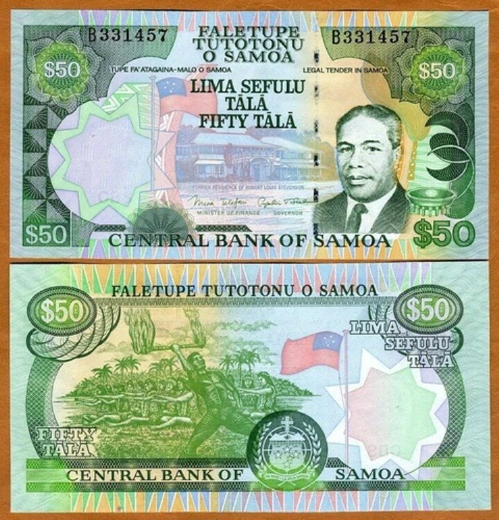 Western Samoa, 50 Tala, (2005 2006) P-36, B-Prefix, UNC man dancing with fire商品について流通/非流通 非流通タイプ P-36国 サモア注意事項以下の注意事項をご理...